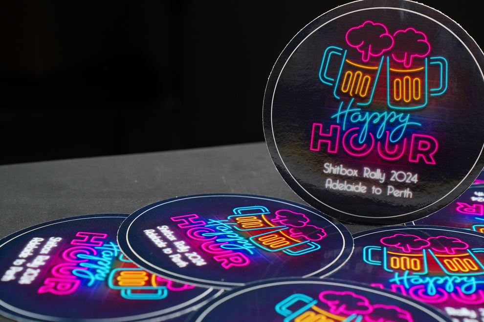 Circle Stickers (UV-Rated) – Aussie Custom Stickers